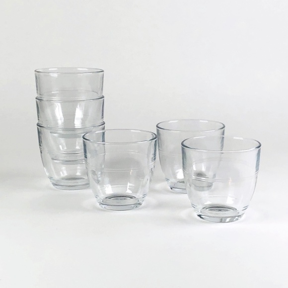 Duralex | Dining | Set Of Six 6 Duralex Cigogne Heat Resistant Glasses ...